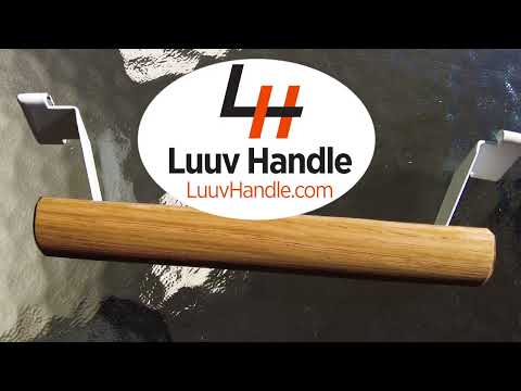Bronze Luuv Handle | Sliding Glass Door Replacement Handle